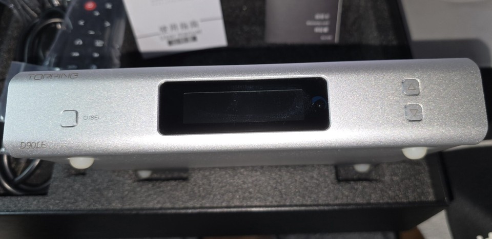 Topping D90LE Desktop Digital to Analog Convertor (DAC) - Silver | eBay