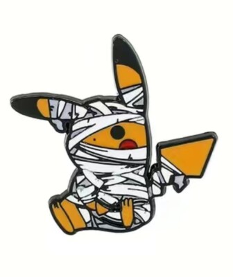 Pokemon Pikachu Mummy Custom Enamel Pin Brooch Nintendo Anime | eBay