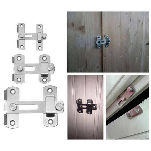 Security Screws Padlock Clasp Cabinet Catches Hasp Door Bolt Window ...