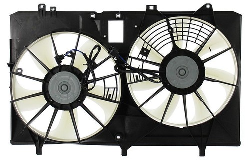 Dual Radiator and Condenser Fan Assembly-Fan Assembly fits 2011 Toyota ...