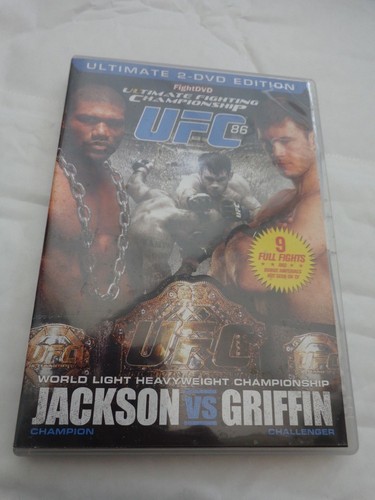 Ultimate Fighting Championship UFC 86 JACKSON Vs Griffin DVD 2008 Wwe ...