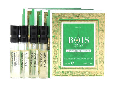 BOIS 1920 CANNABIS FRUTTATA EDP 1.5ml .05fl oz x 4 COLOGNE PERFUME ...