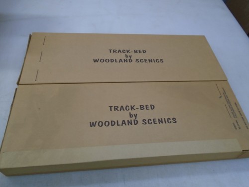 2 boxes Woodland Scenics Track Bed 36 pieces per box HO Scale NIB | eBay