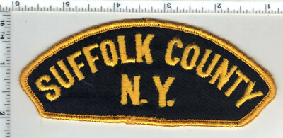 Suffolk County Sheriff's Dept (New York) 1st Issue Shoulder Patch | eBay