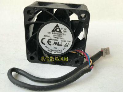 Delta THA0412AD DC12V 0.60A 4020 40mm4 line axial flow gale volume ...