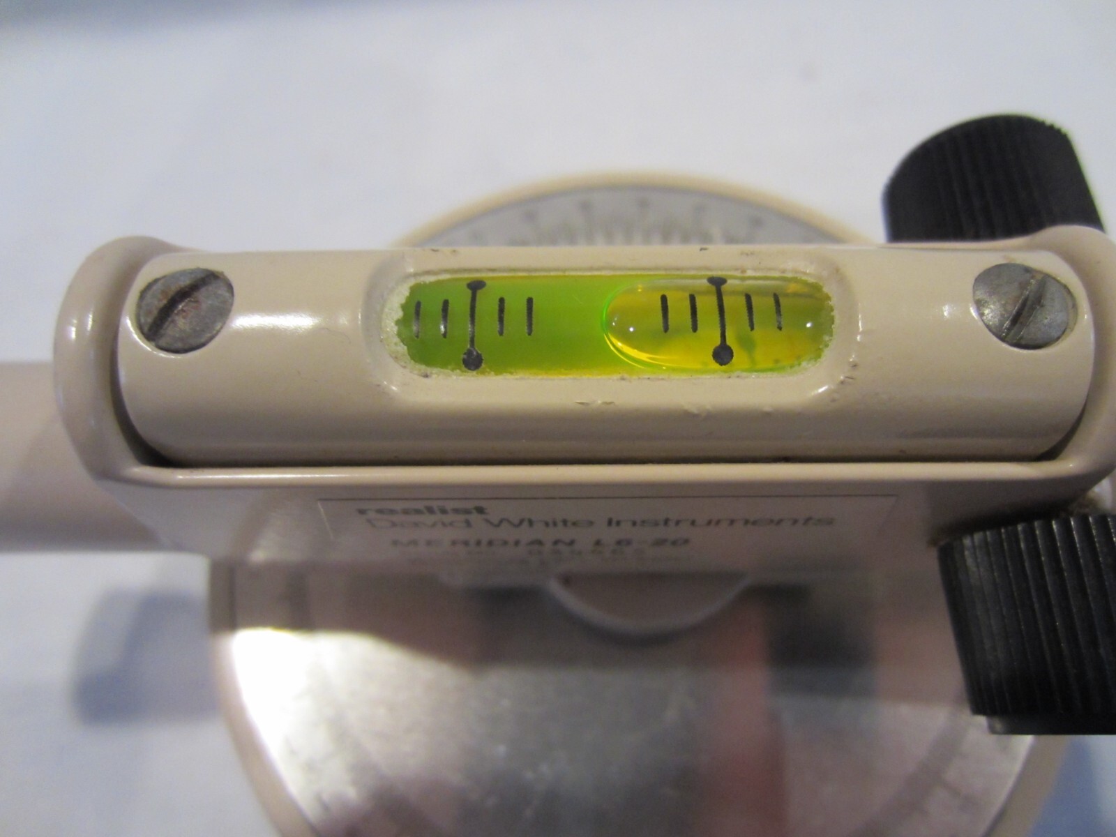 David White L6-20 Survey Sight Meridian Level Scope 22x 8824 for sale ...