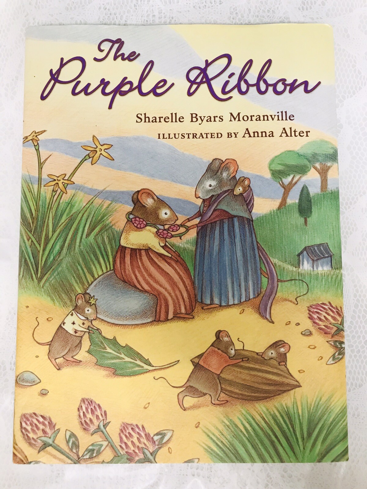The Purple Ribbon by Sharelle Byars Moranville Illustrated by Anna ...