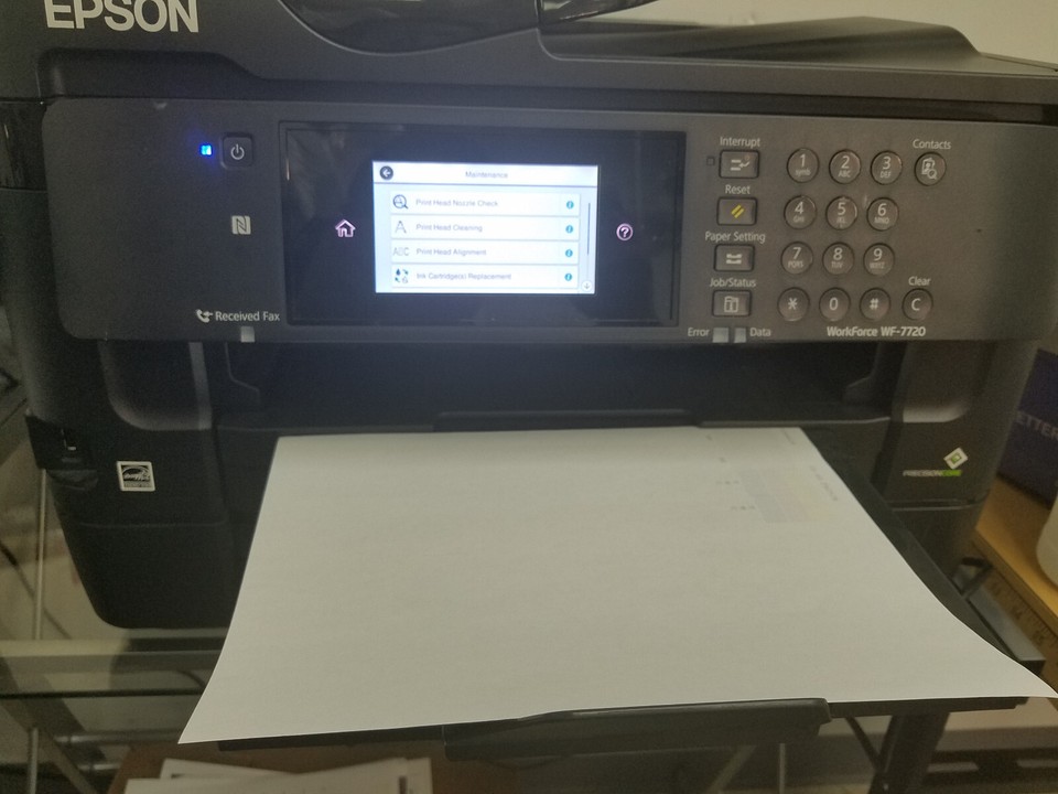 Epson Workforce WF-7720 Inkjet Printer Sublimation | eBay