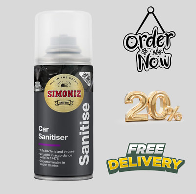 SIMONIZ Car Air Freshener Odour Bomb - Car Air Conditioning Cleaner ...