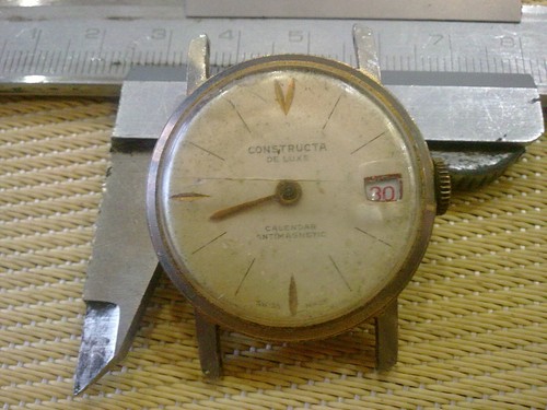 Vintage MEN WATCH MADE IN SWISS CONSTRUCTA DE LUXE | eBay