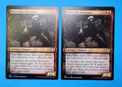2x Bloodtithe Harvester Innistrad Crimson Vow 2021 Mtg Card Creature SC 310 | eBay