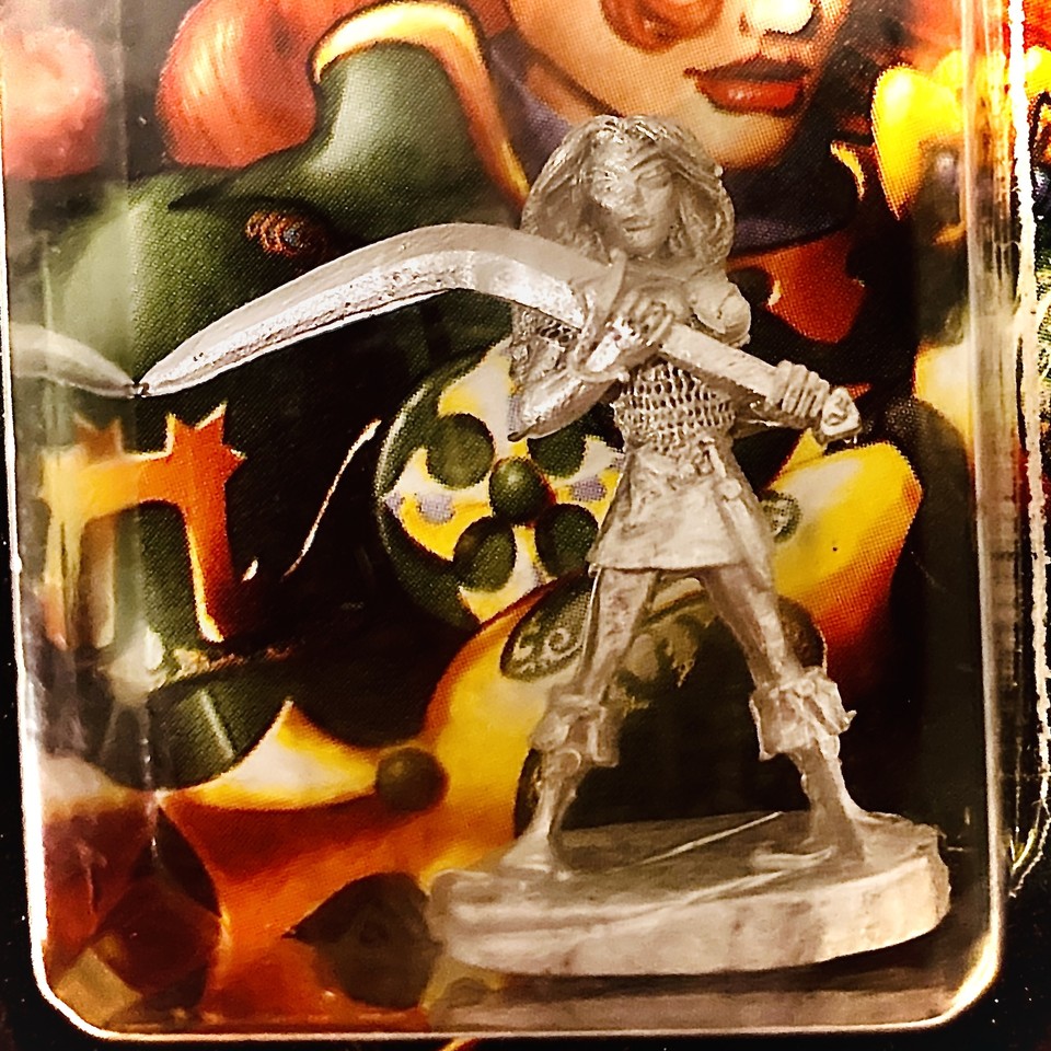 Female Fighter with 2 Handed Sword 3904, Ral Partha | eBay