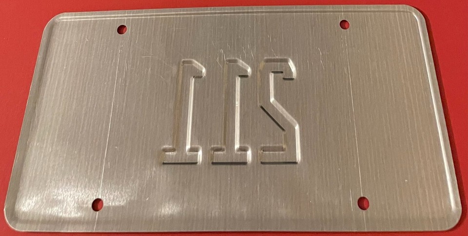 2015 Rogers Arkansas ALPCA Booster License Plate 211 | eBay