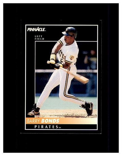 1992 Pinnacle #500 Barry Bonds Pittsburgh Pirates | eBay