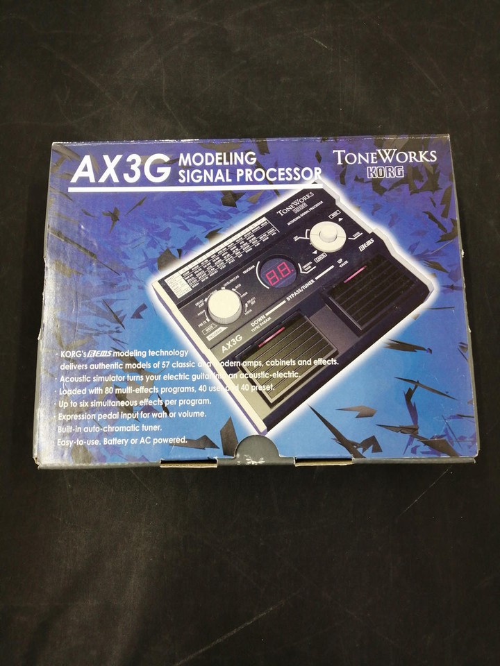 ToneWorks KORG AX3G Electric Guitar Multi Effects Effect Pedal from ...