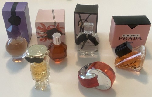 Lot of 6 Deluxe Samples Prada Paradoxe Intense, YSL Mon Paris, Bvlgari ...