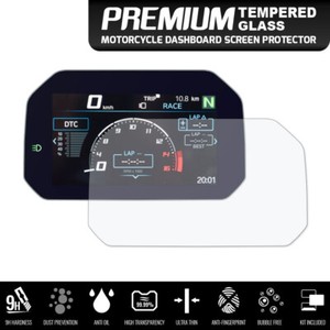 BMW S1000RR 2019+ TFT TEMPERED GLASS Dashboard Screen Protector | eBay