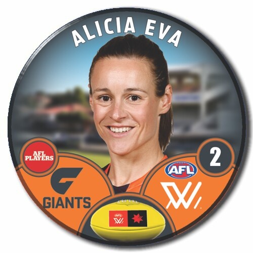 AFLW S8 GWS Giants Football Club - EVA, Alicia | eBay Australia
