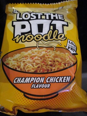 LOST THE POT NOODLES CHAMPION CHICKEN FLAVOUR VARIOUS QUANTITIES UK ...