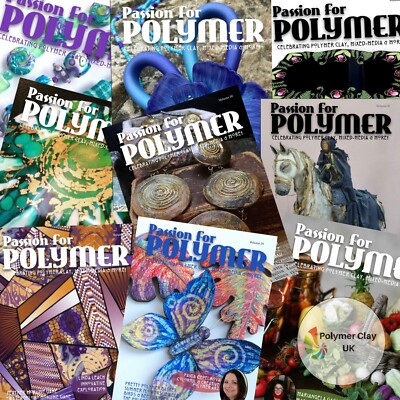 Joblot of 9 Passion For Polymer Clay Magazines, Polymer Clay Tutorial ...