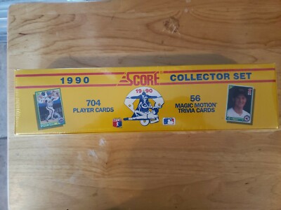 1990 Score Baseball Collector Set Factory Sealed!!! | eBay