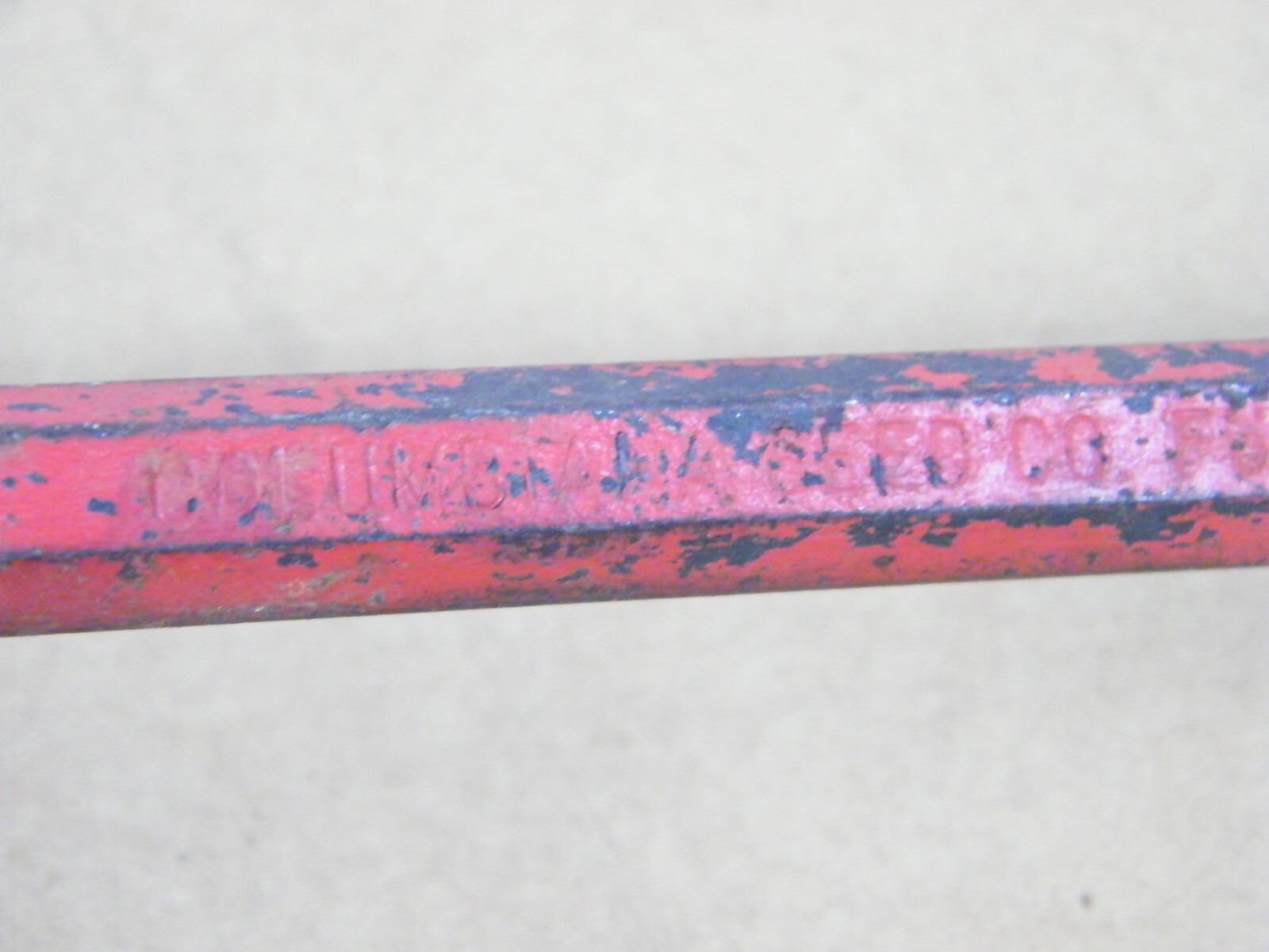 Vintage Funk's Columbiana Seed Co Miniature Crowbar | eBay