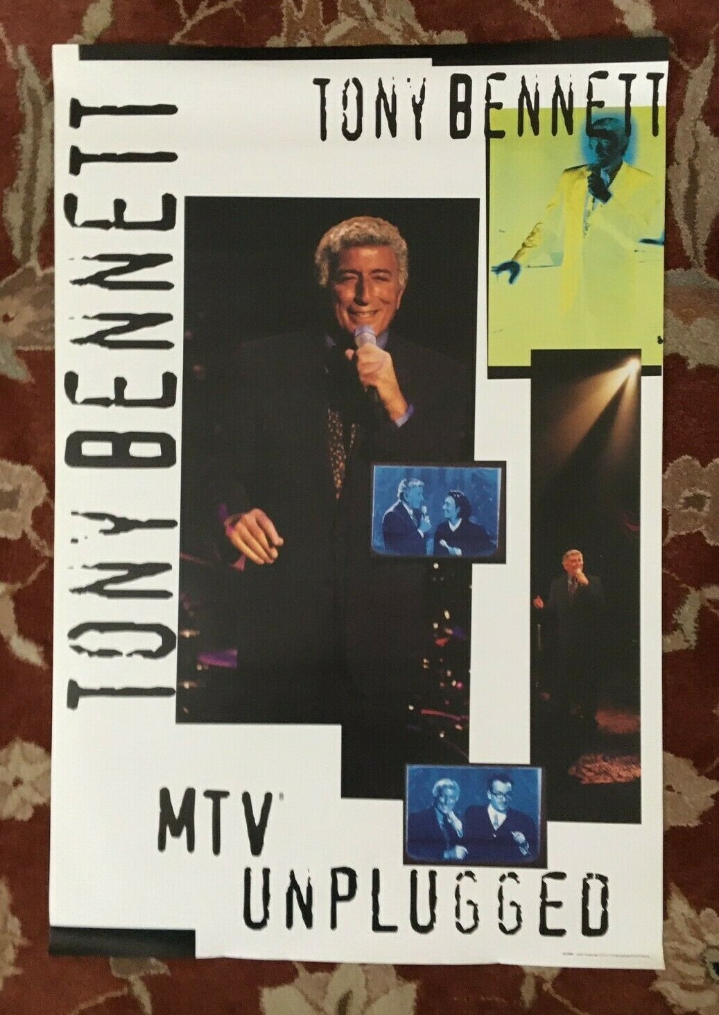 TONY BENNETT MTV Unplugged rare original promotional poster | eBay