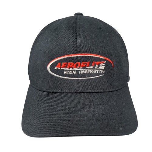 Aeroflite Aerial Firefighting Fitted Hat Black L/XL Flexfit Port ...
