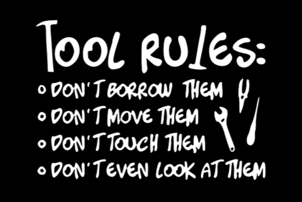 tool rules mechanic Vinyl Decal Pick Your Color 6x6 | eBay