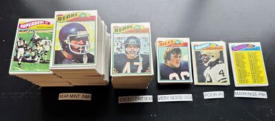 1977 Topps Football Cards 1-125 (P-NM) - You Pick - Complete Your Set ...