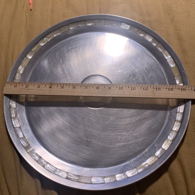 Towle Silversmiths Inlay Round Platter Tray 15 1/2 Inches Round | eBay
