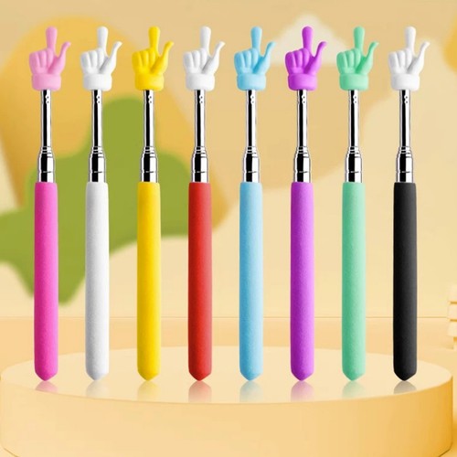 Retractable Teacher Pointer Colored Non-slip Handle Long Teaching ...