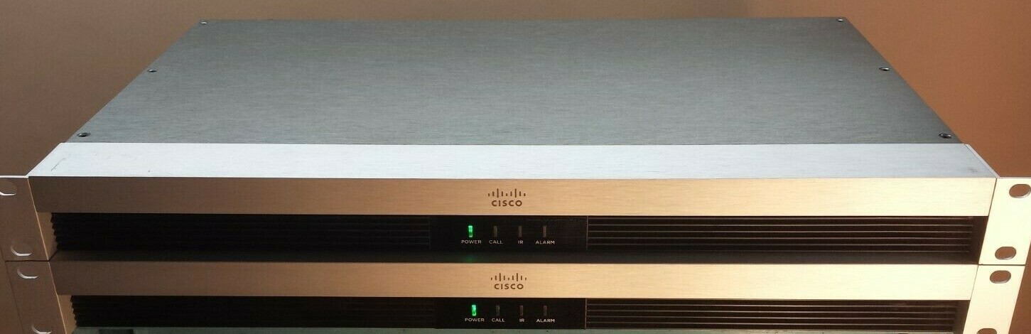 LOT OF 2 - CISCO TELEPRESENCE SYSTEM CODEC C40 PN: 800-34910-05 (mc439 ...