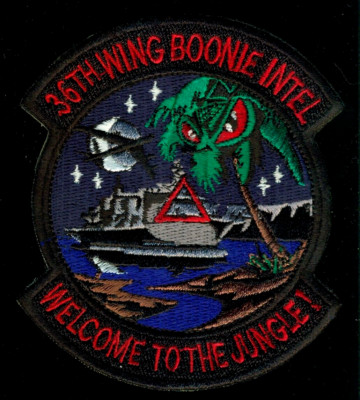 USAF 36th Wing Intelligence BOONIE Patch KP-8 | eBay