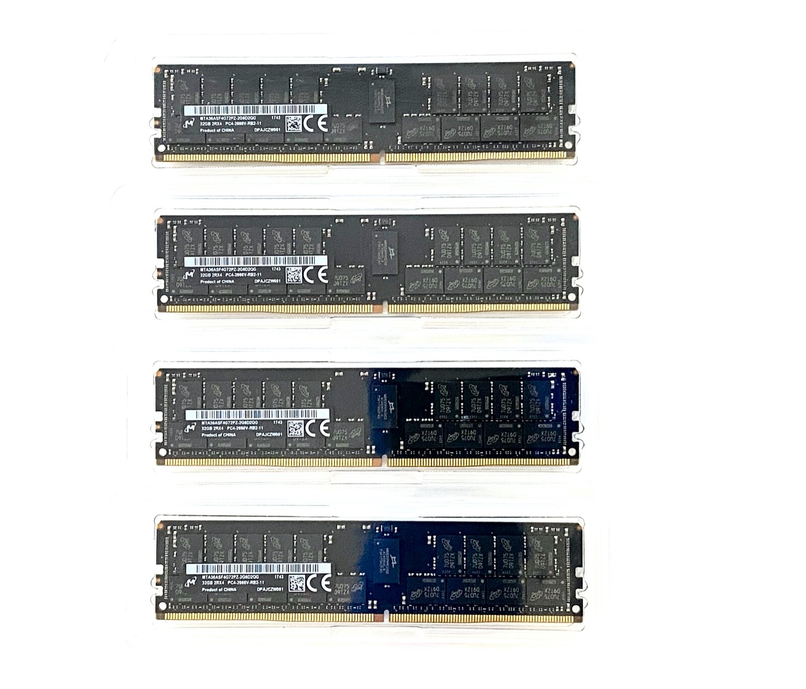 2017 iMac Pro A1862 128GB Memory Kit 4x 32GB ECC DDR4 2666MHz RAM Apple ...