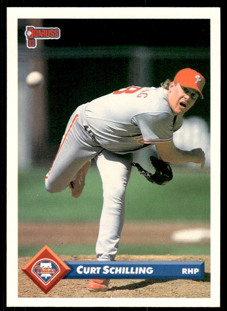 1993 Donruss Baseball Card Curt Schilling Philadelphia Phillies #118 | eBay
