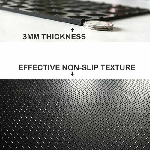 EXTRA THICK DIAMOND CHECKER - PLATE RUBBER GARAGE FLOORING MATTING ...