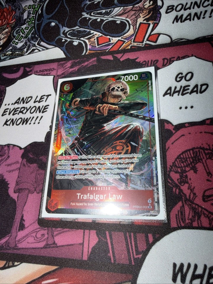 One Piece TCG | Trafalgar Law PRB02-002 Alternate Art One Piece the Best Vol. 2 | eBay