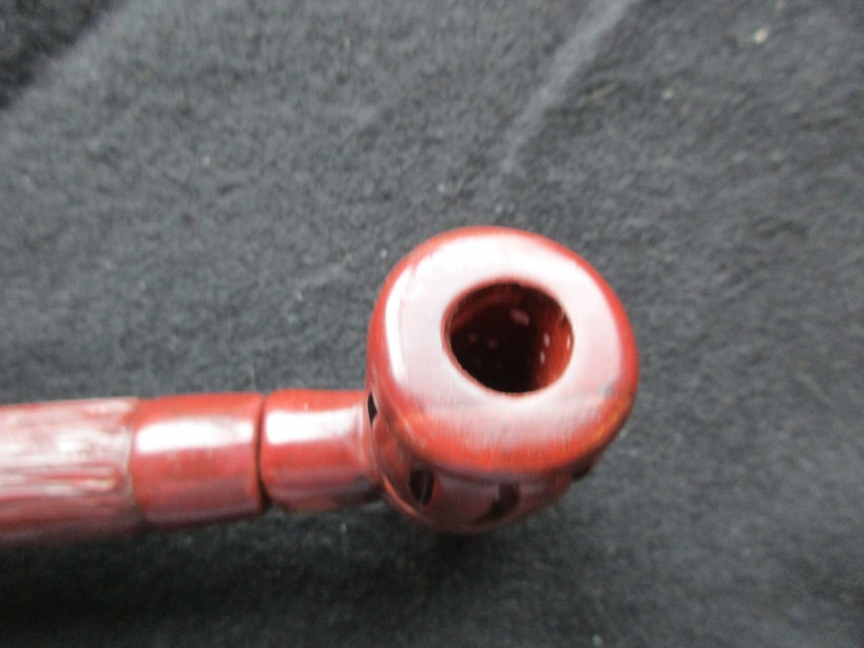 HUGE NATIVE AMERICAN CEREMONIAL CATLINITE PIPE & CATLINITE STEM, PE-0323*07486 | eBay