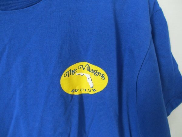 The Villages RV Club blue crew neck short sleeve graphic t-shirt *Sz XL ...