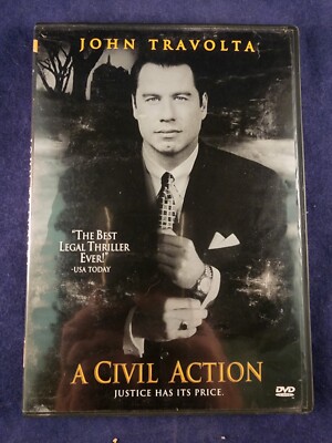 A Civil Action John Travolta DVD Like New | eBay