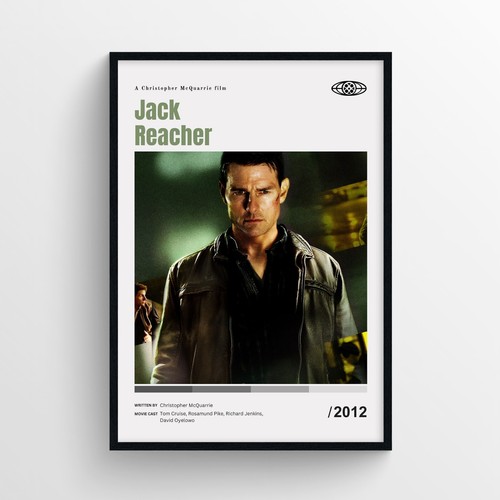 Jack Reacher Movie Poster Print, Wall Art - Unframed | eBay