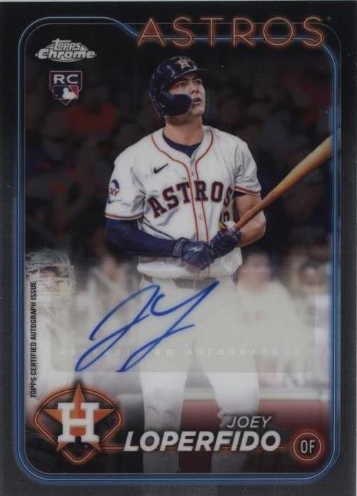 2024 Topps Chrome Update Series - Autographs Joey Loperfido #AC-JOE (AU ...