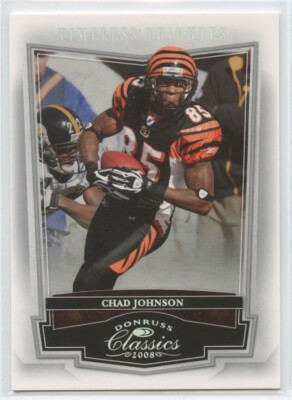 2008 Donruss Classics Timeless Tributes Silver #10/100 Chad Johnson ...