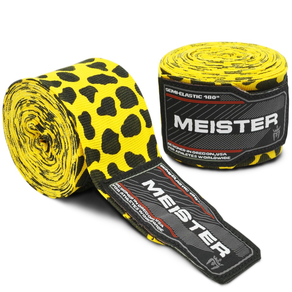 MEISTER MMA 180" HANDWRAPS ALL COLORS - Elastic Mexican Pro Boxing ...