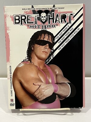 WWE - Bret Hart: Hitman (DVD, 2005, 3-Disc Set) 651191938933| eBay
