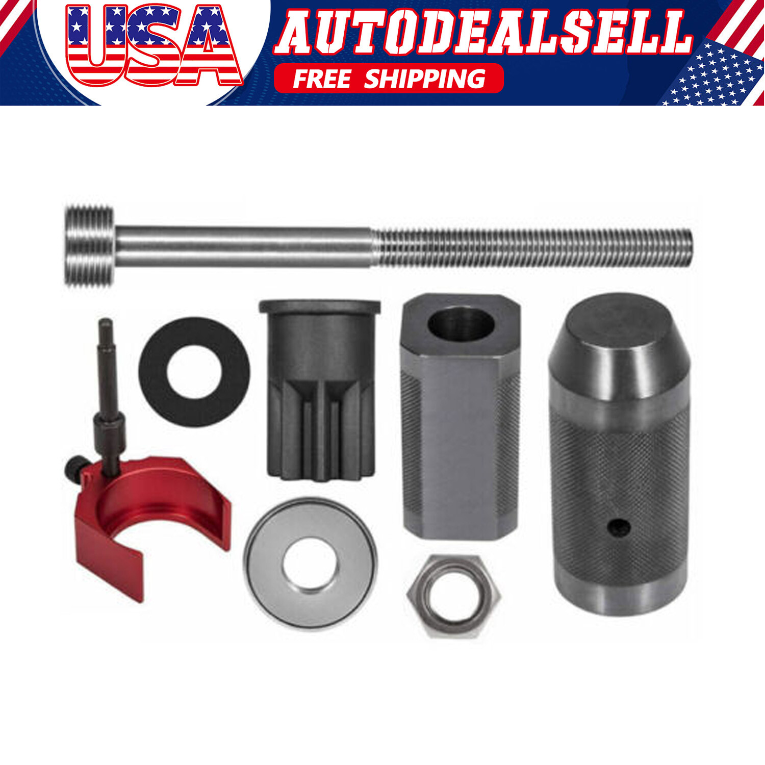 For CAT 3406E Injector Tool Set 9U-6891 9U-7227+Engine Barring Socket J ...