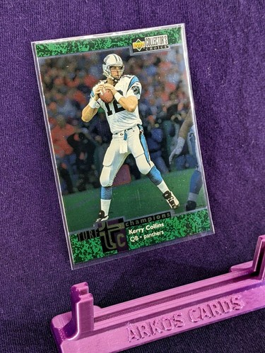 KERRY COLLINS 1997 Upper Deck CC Card #TC1 Turf Champions Carolina ...