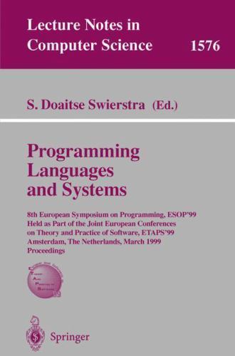 Lecture Notes in Computer Science Ser.: Programming Languages and ...