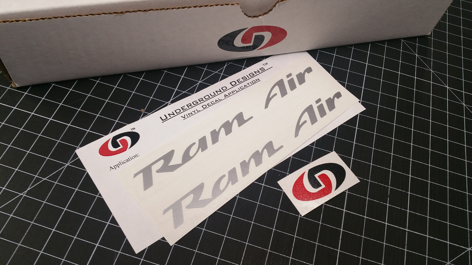 Ram Air Decals (2pk) Hood Intake Stickers Firebird Trans Am GTO Camaro ...